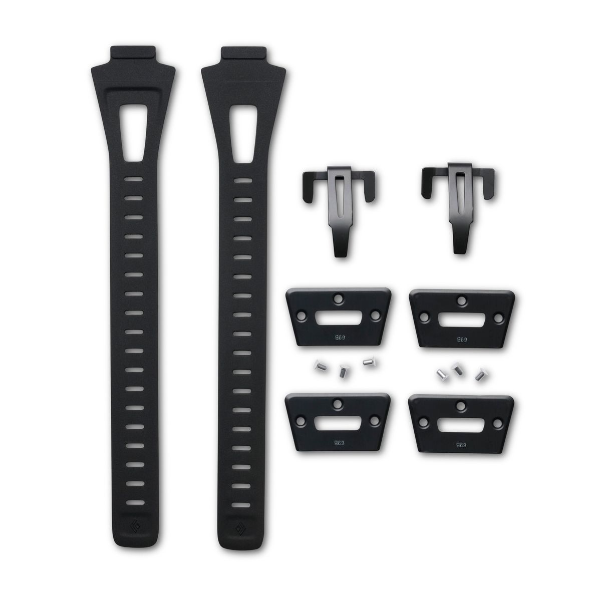 Ski Skin Tail Kit - Ersatz-Heckriemen und Clips (BD163897) - Black ...